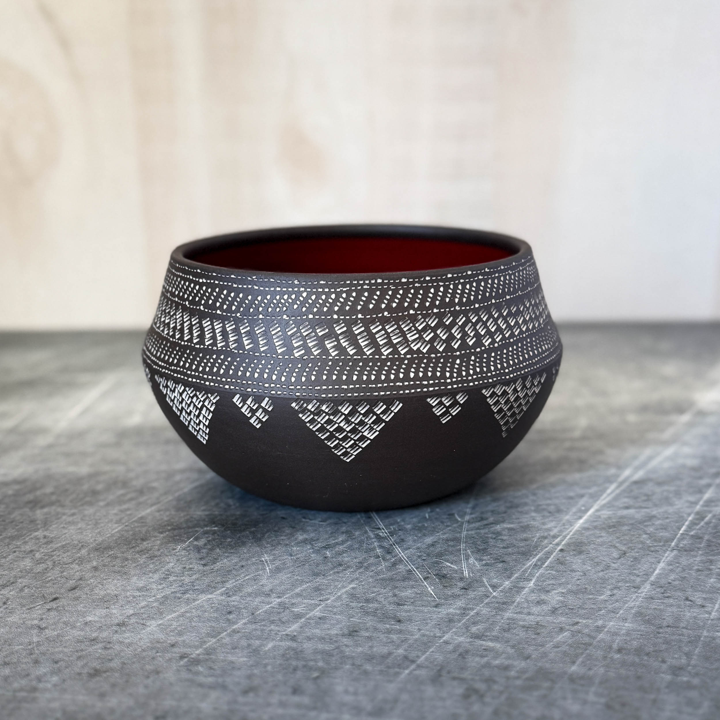 Triangles Serving Bowl, Small – Feed The Ravens